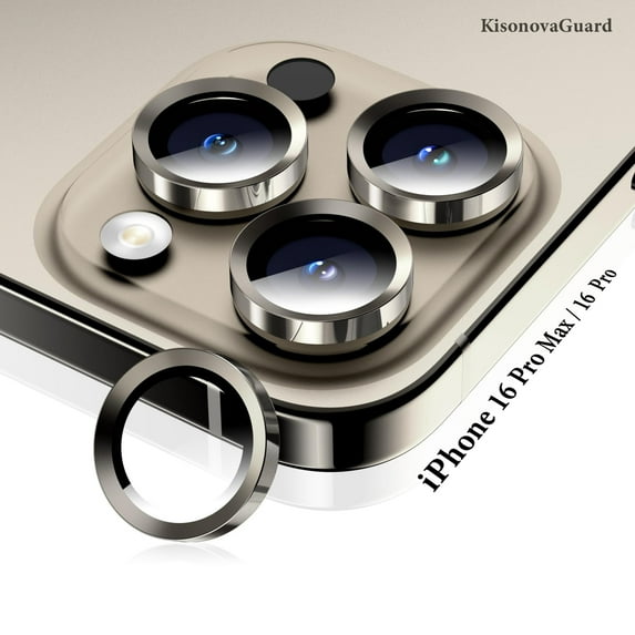 KisonovaGuard Compatible with iPhone 16 Pro Max / iPhone 16 Pro Camera ...