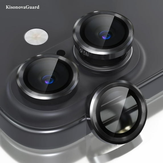KisonovaGuard Compatible with iPhone 16 / iPhone 16 Plus Camera Lens ...