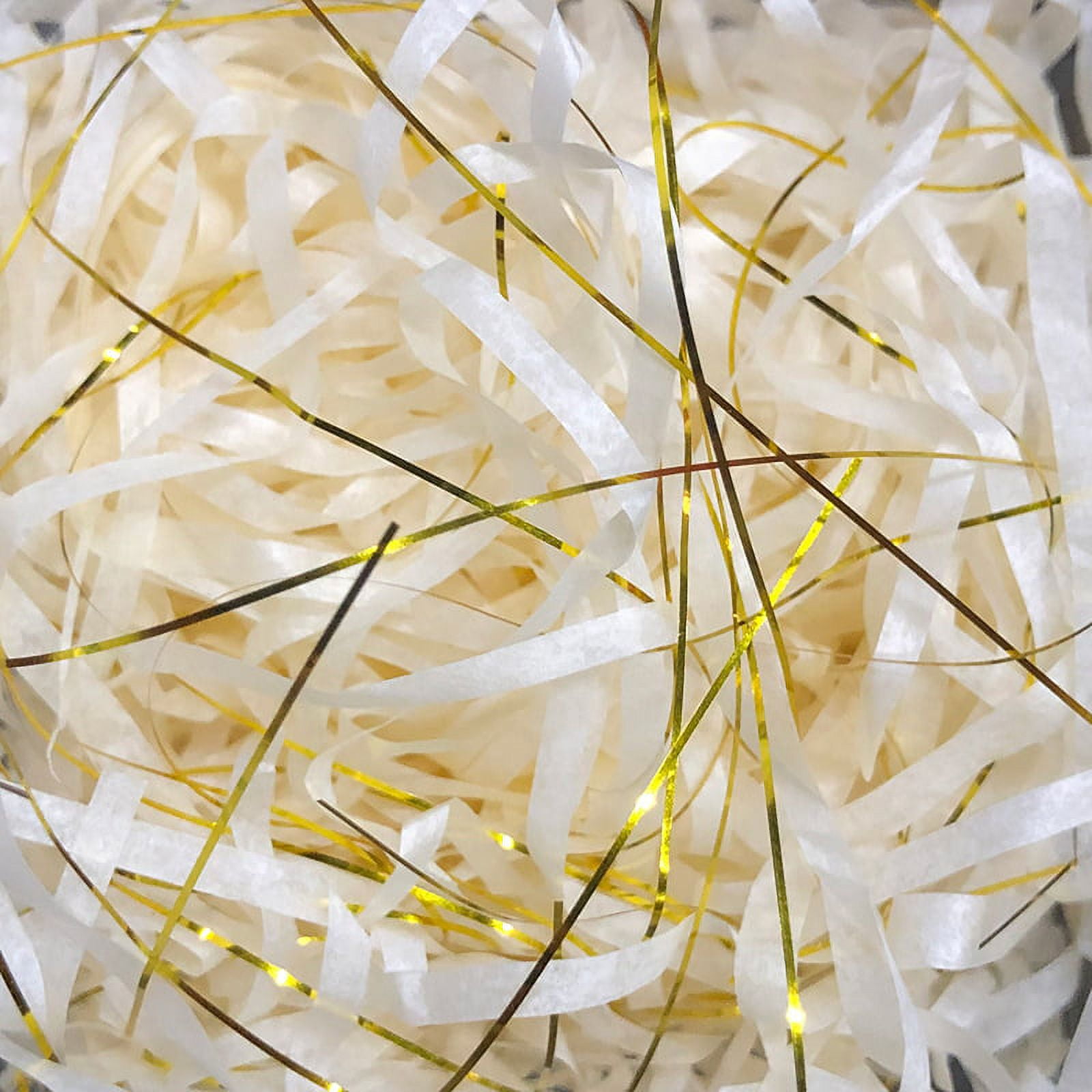 Kisor 100g Multicolored Raffia Paper Shreds & Strands Shredded Crinkle ...