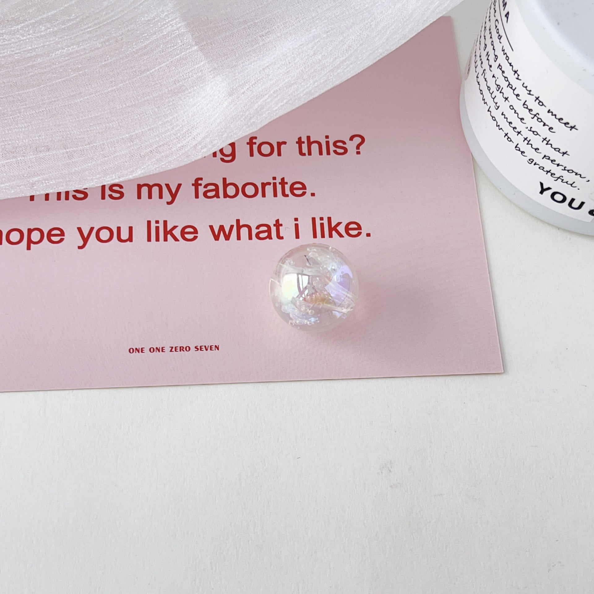 Kisor 20Pcs Acrylic Round Beads for Jewelry Making,16mm Arcylic ...