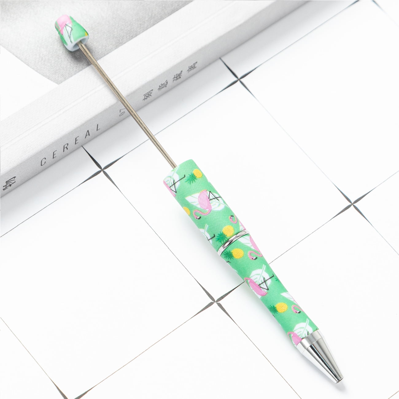Kisor Ballpoint Pen Smooth Writing Stationery DIY Beadable Pen Writing ...