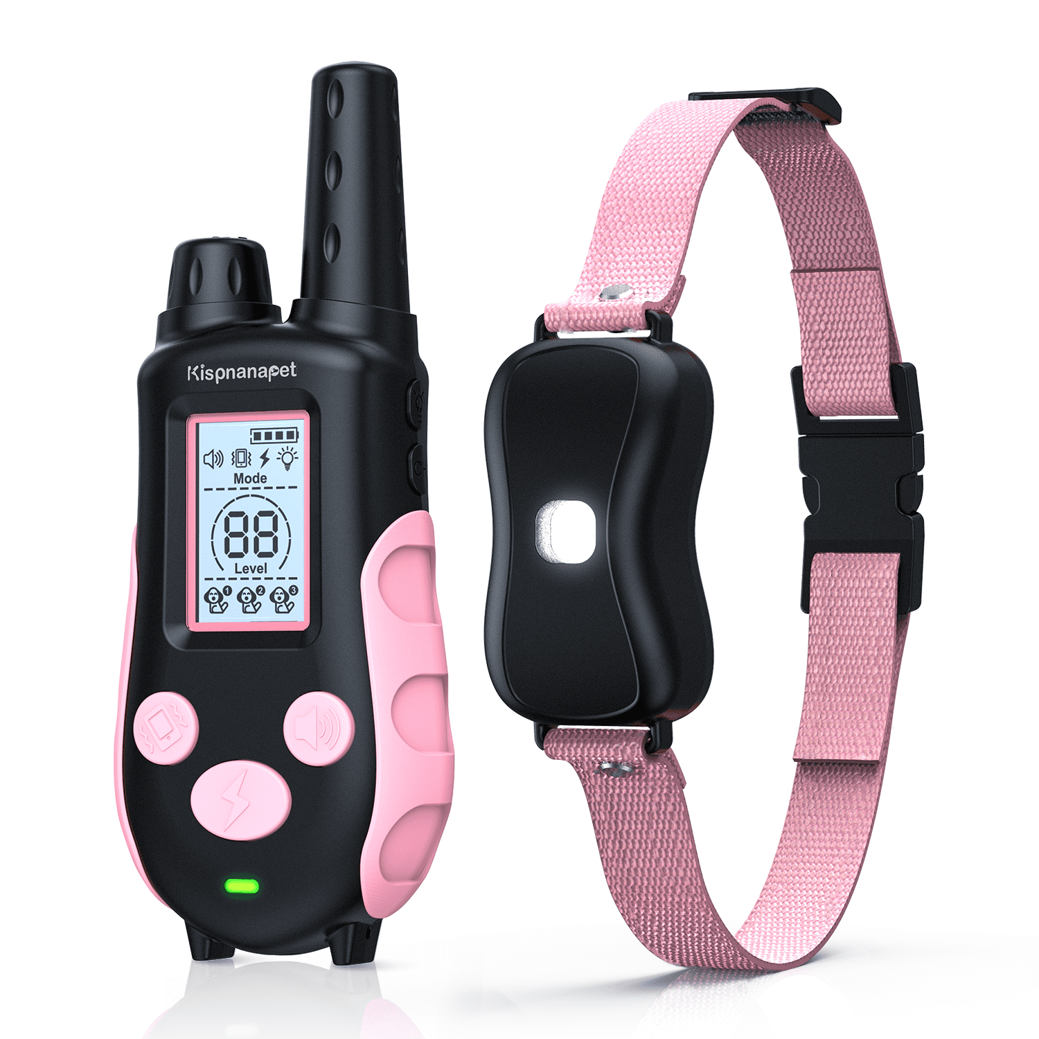 Kispnanapet Dog Shock Collar, 3300Ft Dog Training Collar with Remote ...