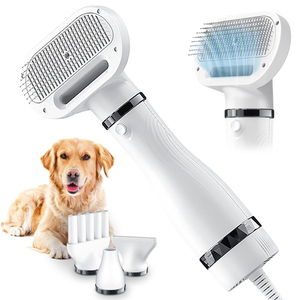 Kispnanapet Pet Hair Dryer, Portable Handheld Dog Grooming Dryer with ...