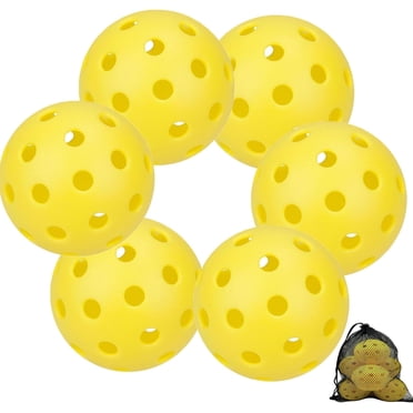 PickleOn - Neon Yellow - Outdoor Pickleball Balls - 40 holes - USAPA ...