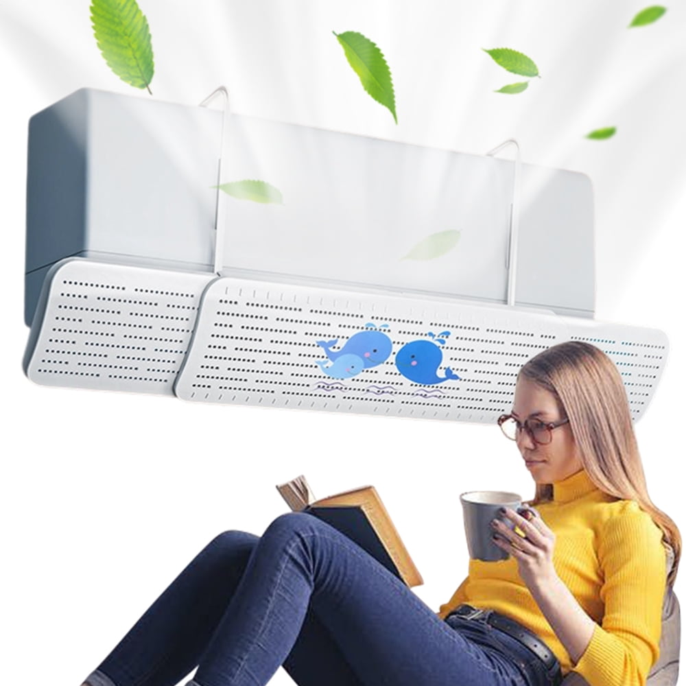 Kisronda AC Vent Deflector Portable Air Conditioner Wind Deflector ...