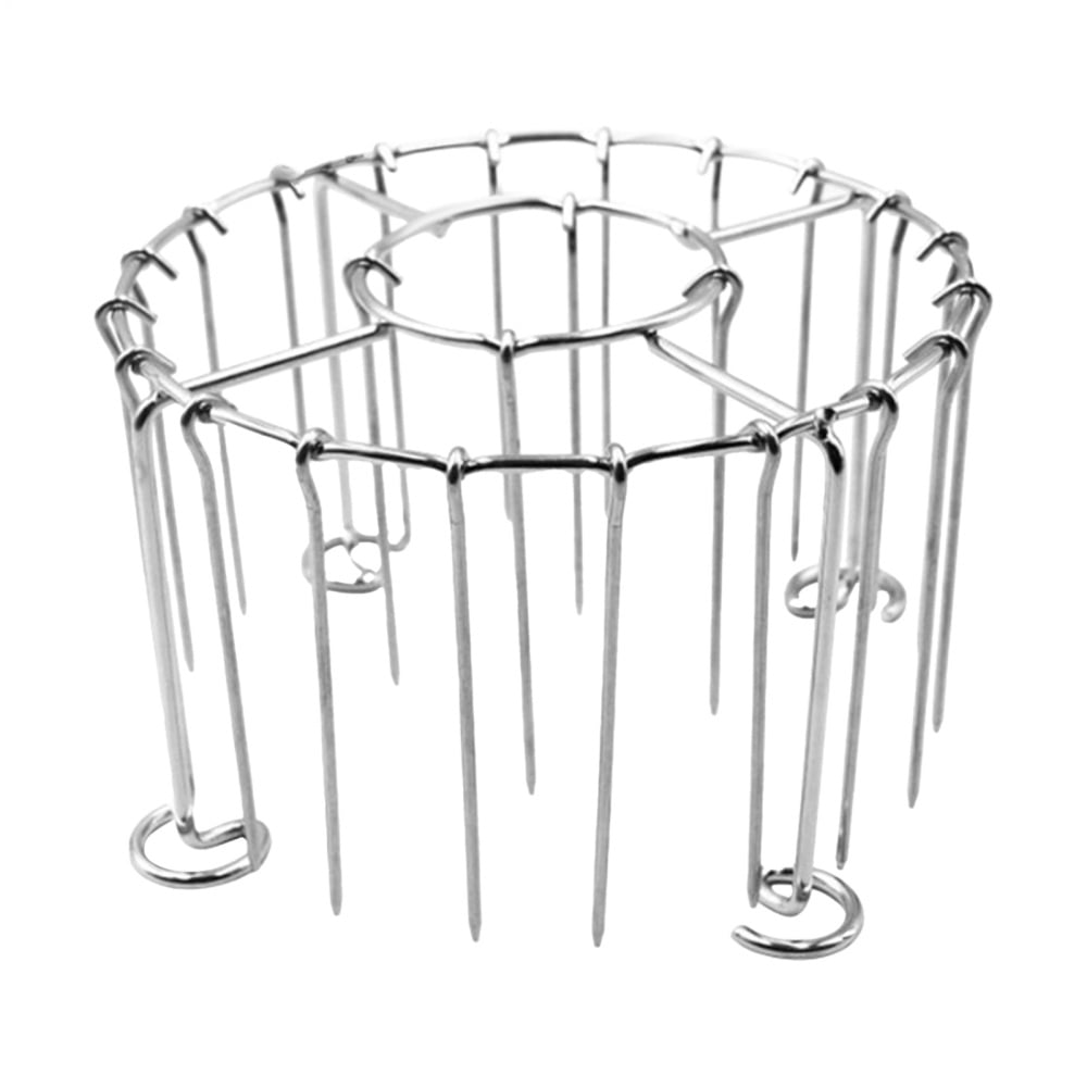 Kisronda Air Fryer Skewer Rack Vertical Stainless Steel BBQ Skewer ...