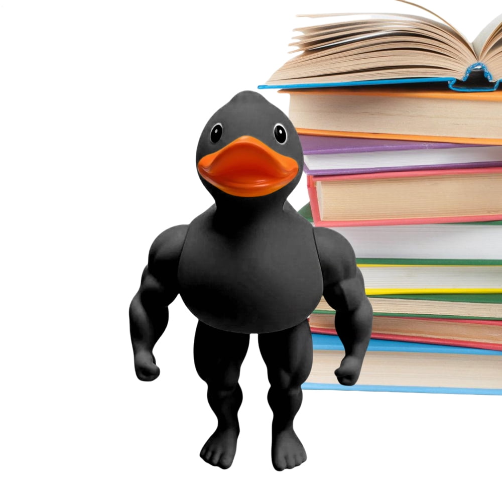 Kisronda Buff Duck Figurine Animal Buff Duck Figurine Decorative 3D ...