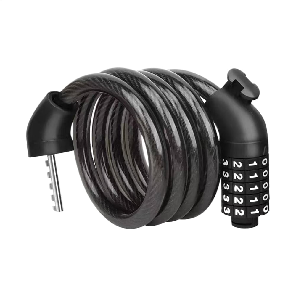 Kisronda Cable Locks with Combination 3.6Ft Electric Scooter Locks Anti Theft Compact Security ...