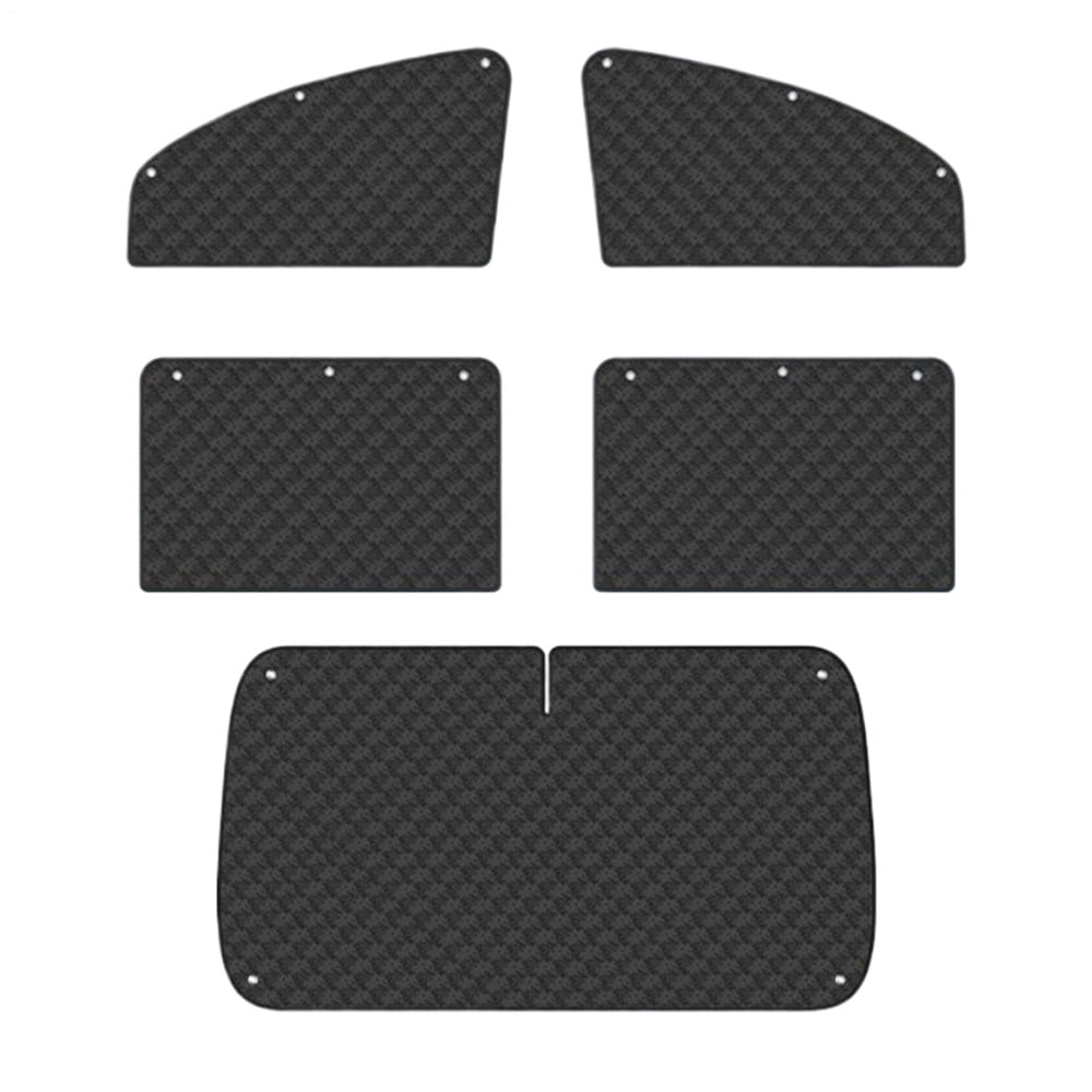 Kisronda Car Windshield Sun Shade Auto Side Window Sunshade 5 Pieces ...