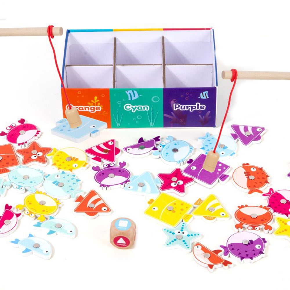 Kisronda Color Shape Sorting Toy Wooden Color Shape Sorting Toy Toddler ...