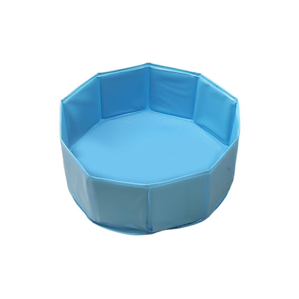 Kisronda Doggie Wading Pool PVC Foldable Wading Pool for Dog Anti-Slip ...