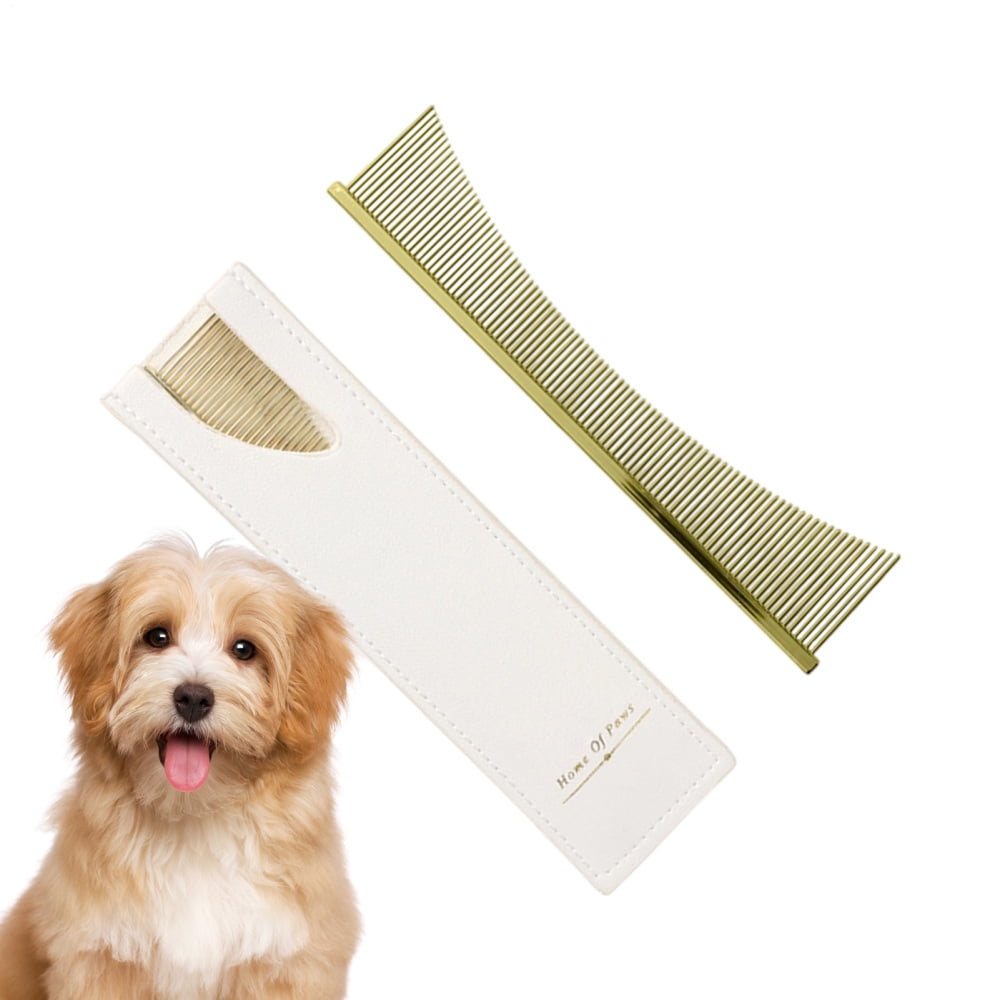 Kisronda Flea Comb Professional Dog Grooming Comb Pet Dematting Tools ...
