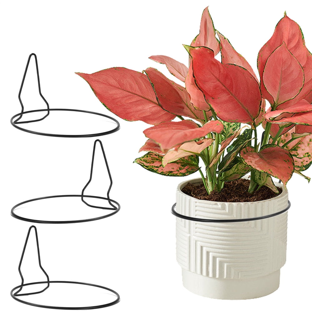 Kisronda Flower Pot Holder Plant Pots Wall Holder Heavy Duty Stable 4 ...
