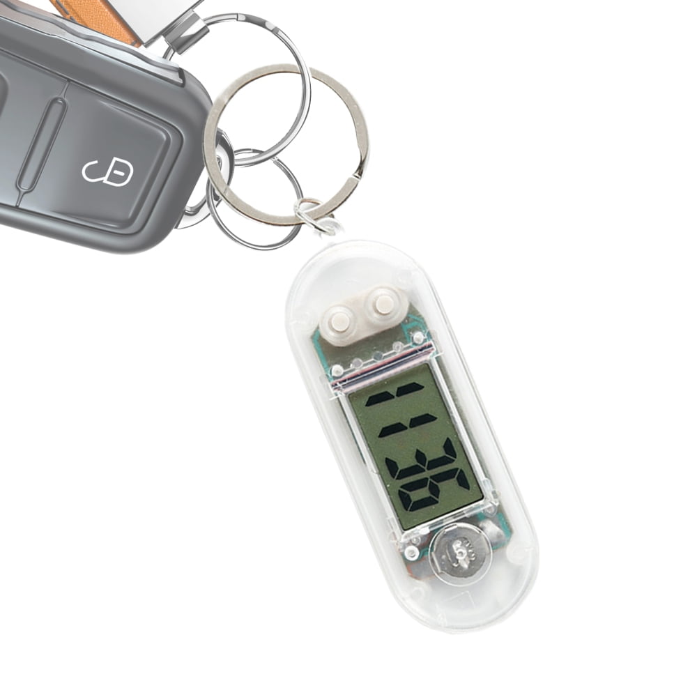 Kisronda Keychain Watch Small Watch Pendant Charm Silent Electronic ...