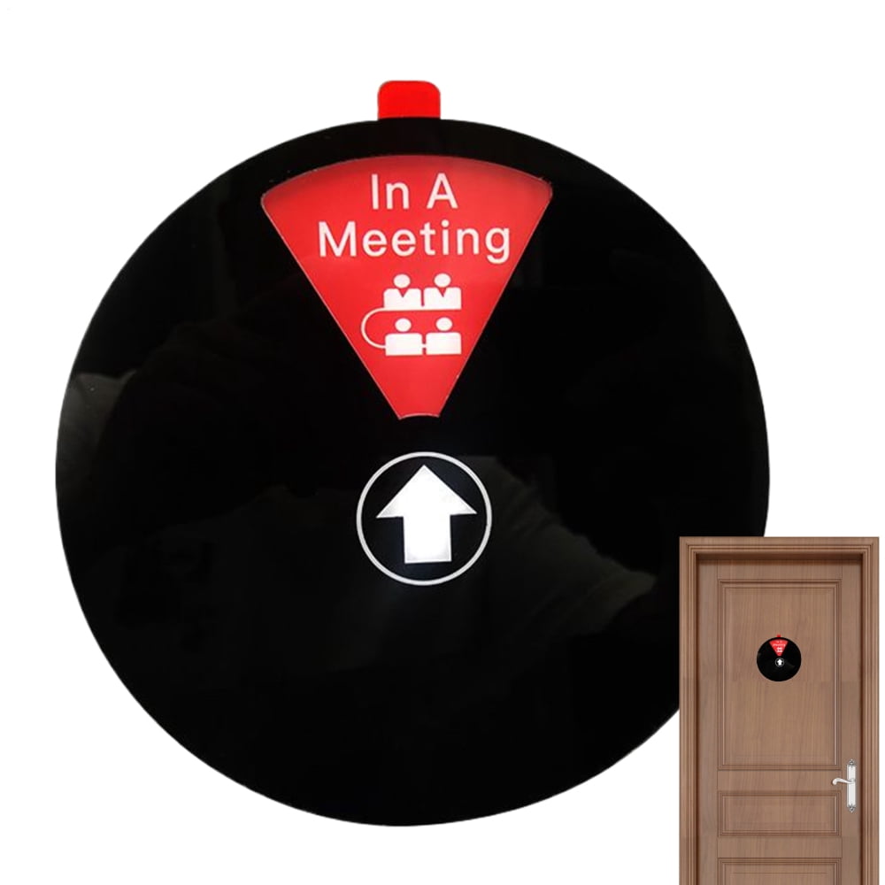 Kisronda Office Door Sign Rotating Status Door Sign Rotating Portable ...