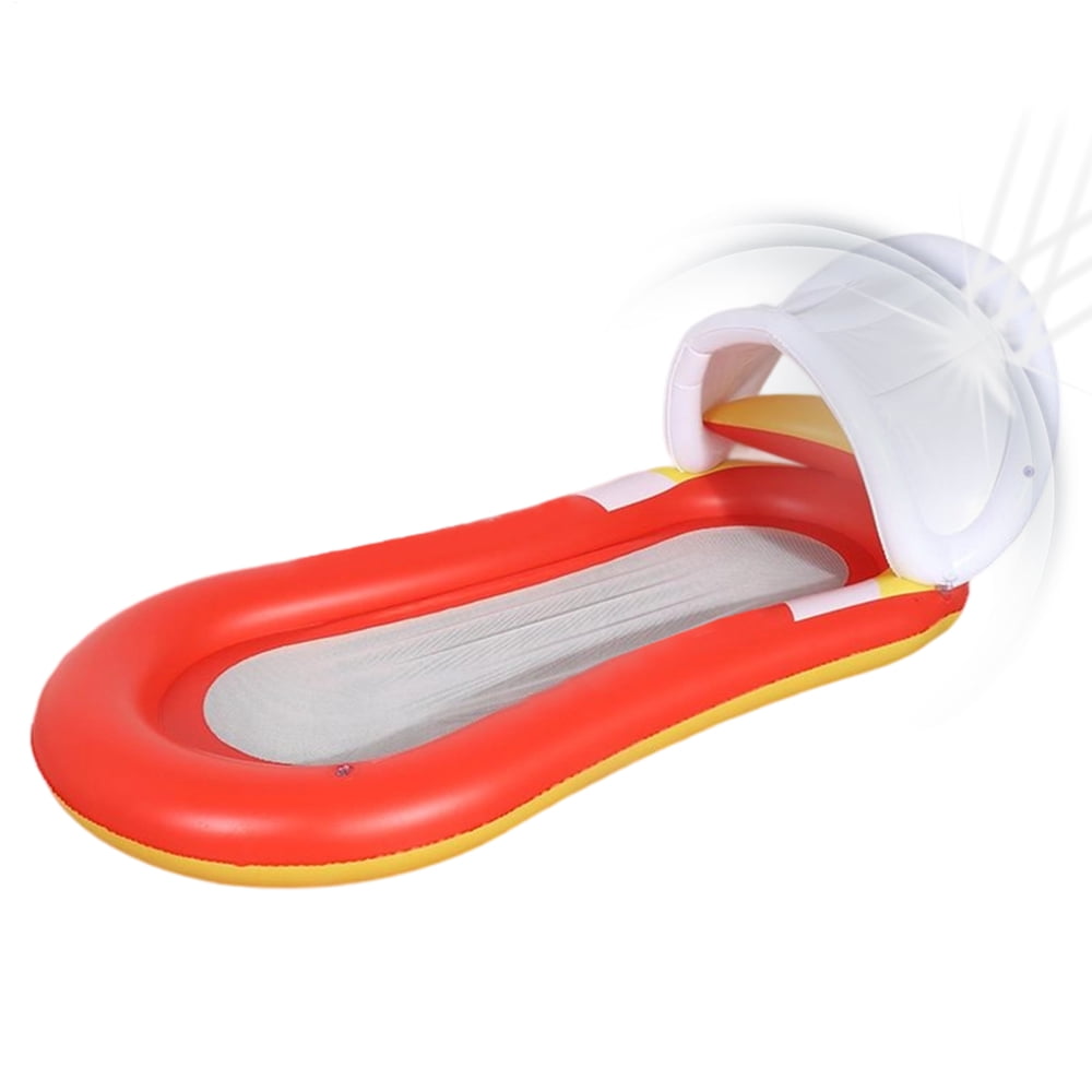 Kisronda Pool Floats with Canopy Swimming Pool Floats Beach Floating ...