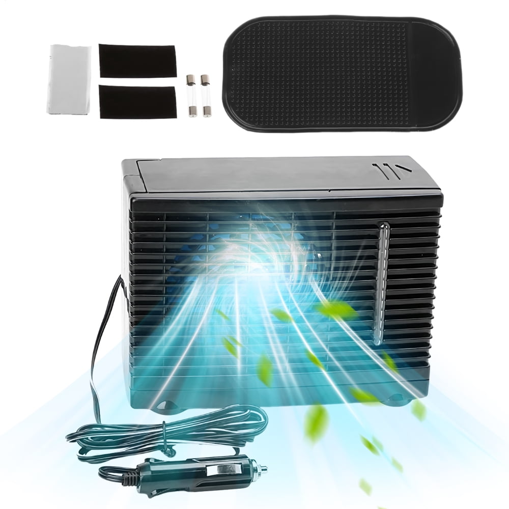 Kisronda Portable Car AC Vehicle Air Conditioner 12V Water Evaporative ...