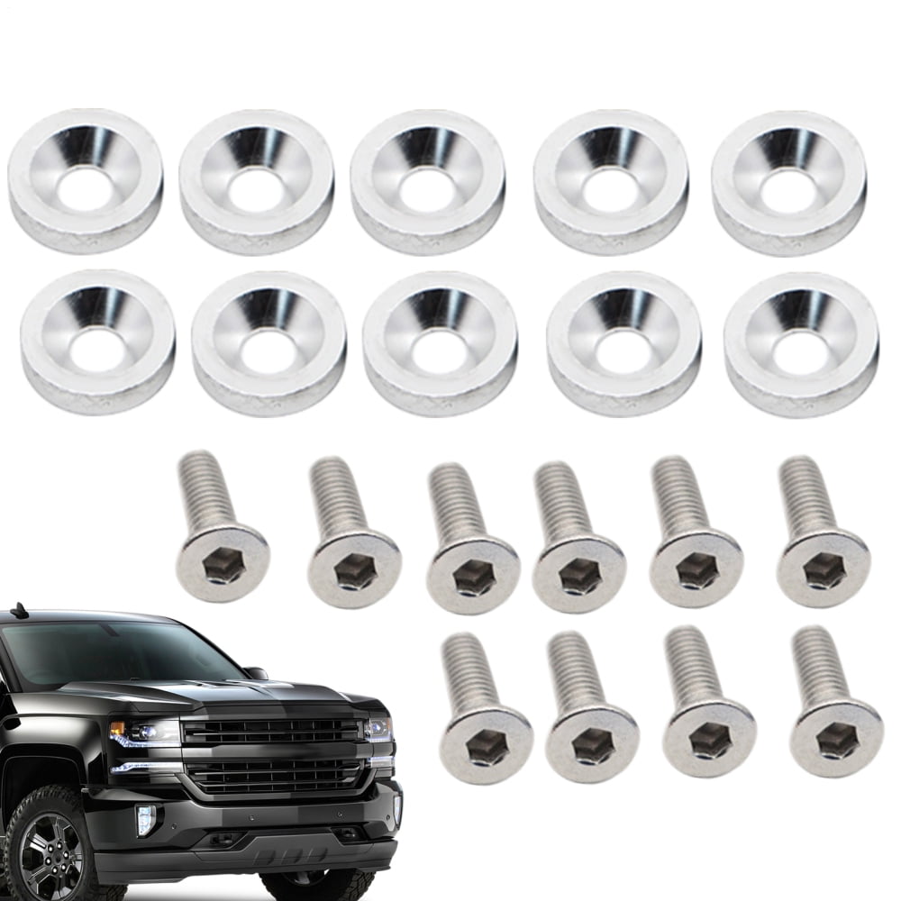 Kisronda Screws for License Plate Car Tag Locking Screws Anti-Theft ...