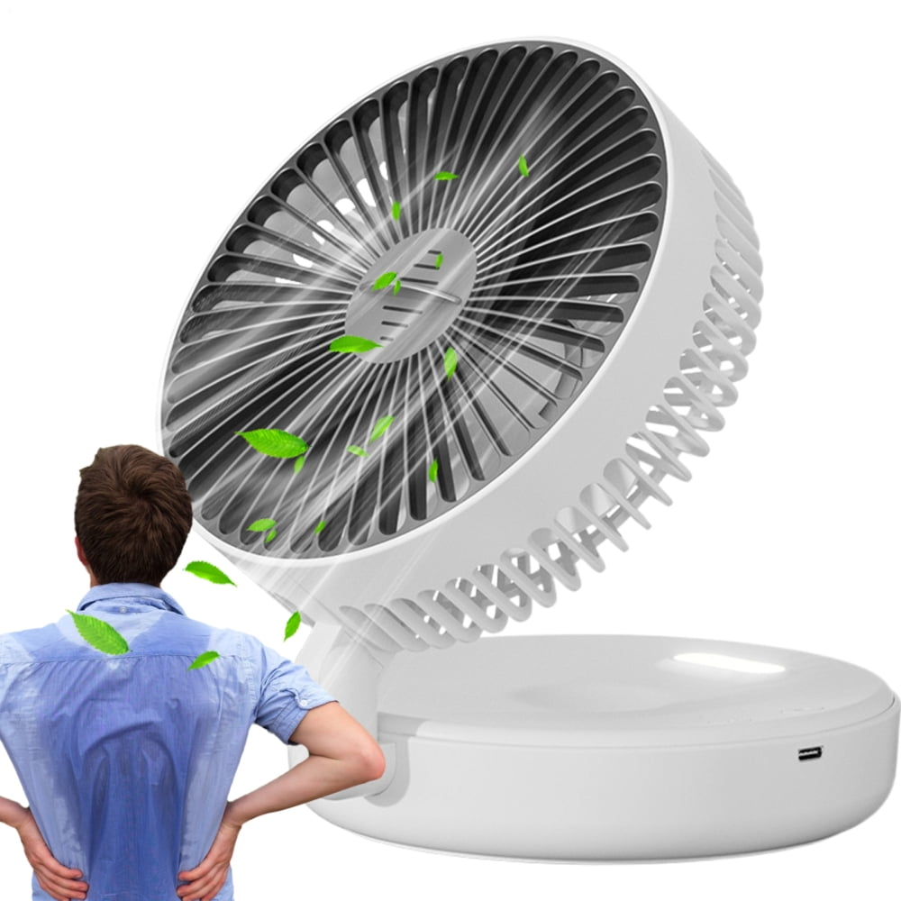 Kisronda Tabletop Air Circulator Fan Table Fan with Aromatherapy Box ...