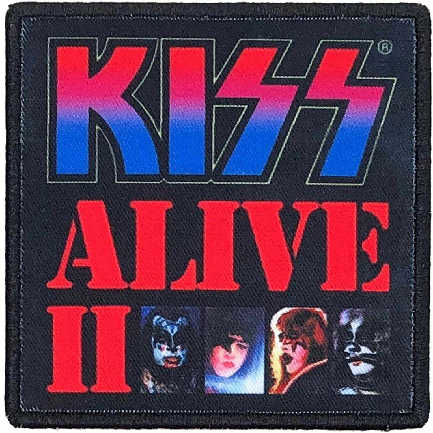 Kiss Alive II Standard Iron On Patch - Walmart.com