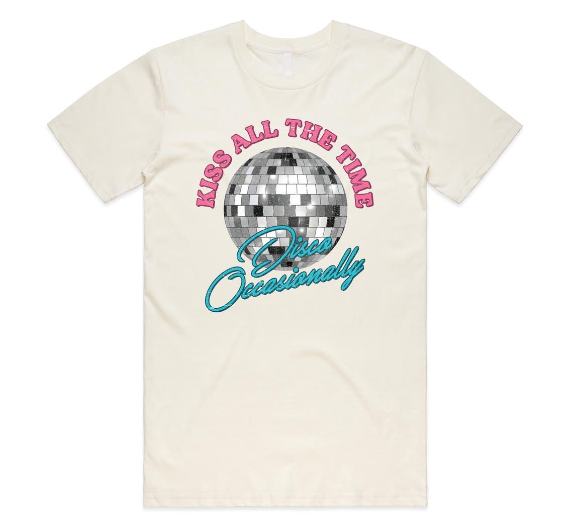 Kiss All The Time. Disco Occasionally T-Shirt Top Harry Album Merch ...