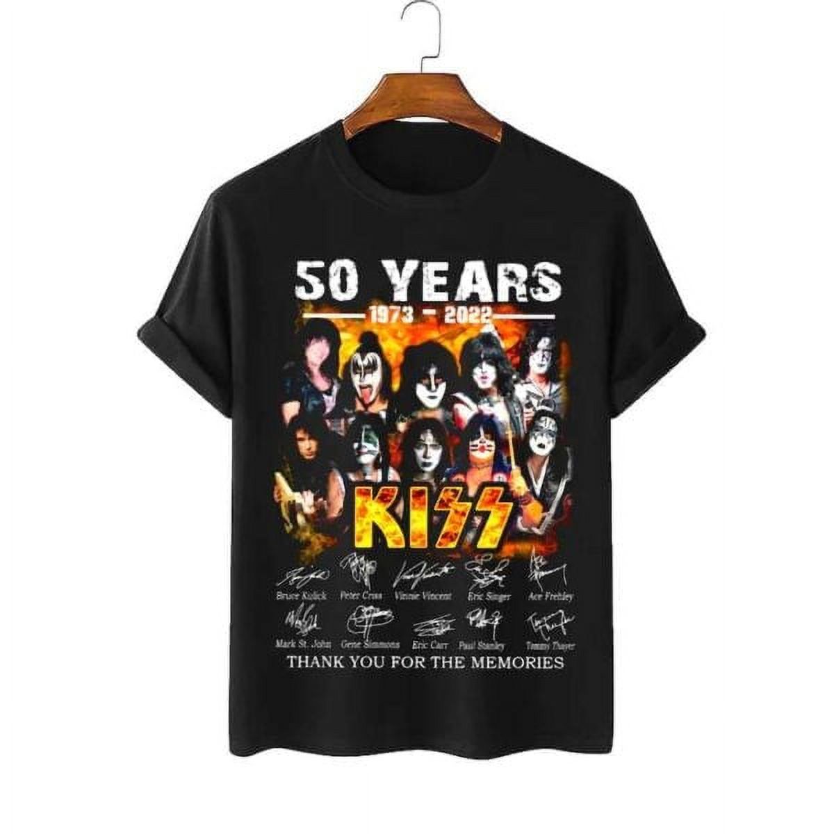 Kiss Band 50 Year Anniversary 1973-2022 Signatures Thank You For The ...
