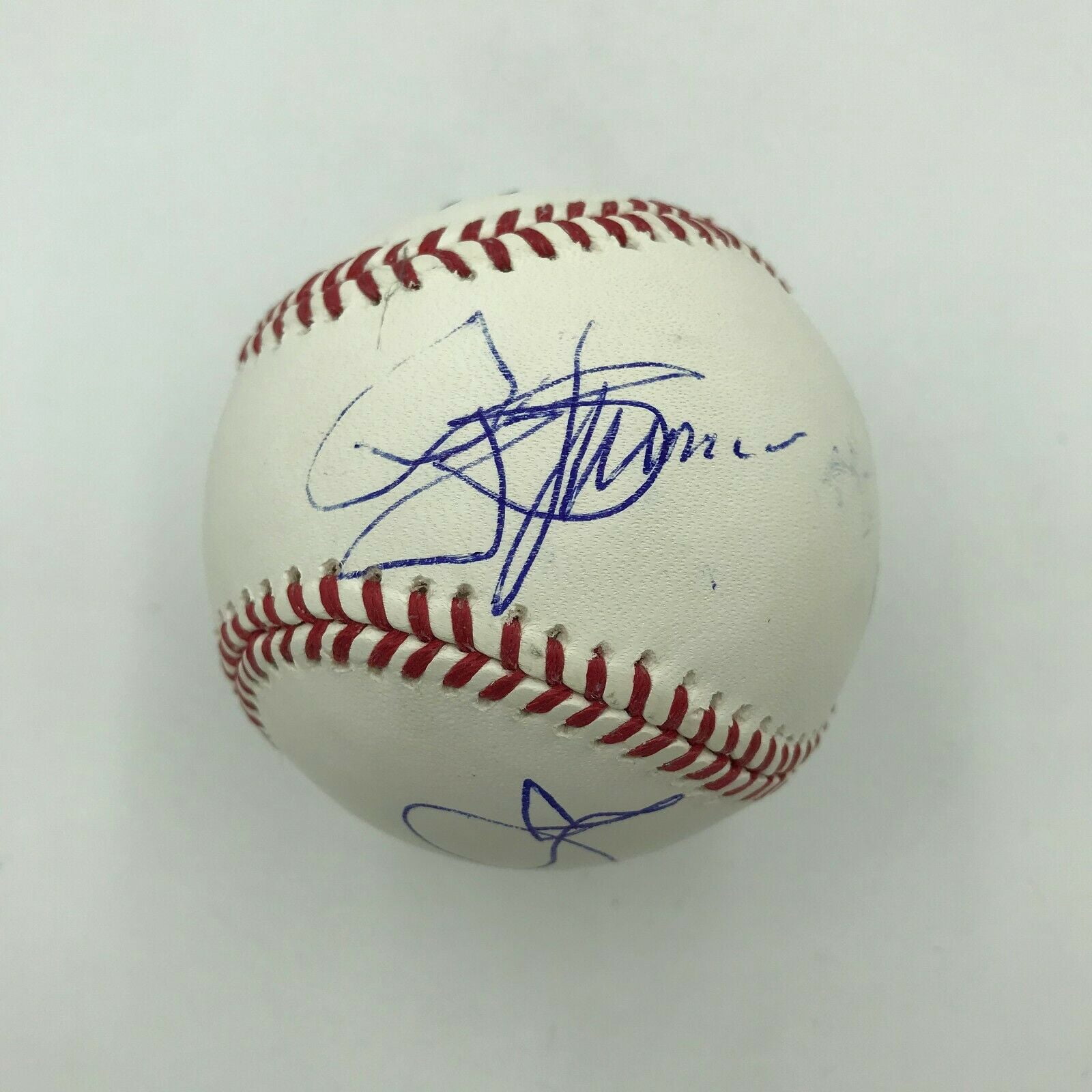 Kiss Complete Band Signed Baseball Gene Simmons Thayer Stanley Singer ...