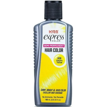 Kiss Colors & Care Tintation Semi-Permanent Hair Color Dye, Crimson ...