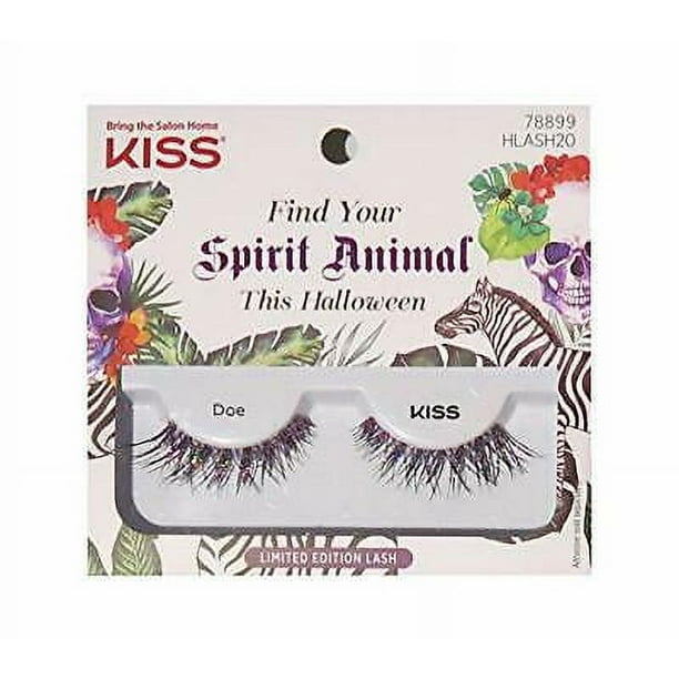 Kiss Find Your Spirit Animal Lashes LIMITED EDITION LASH- Doe - Walmart ...