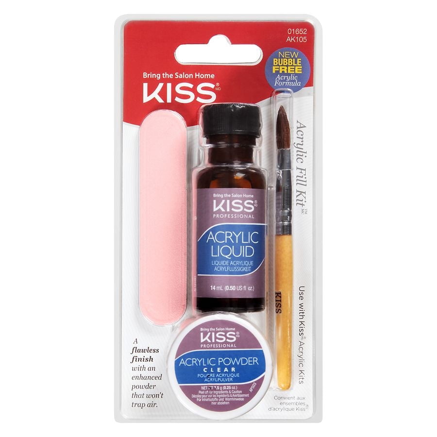 Kiss Her by Kiss Acrylic Fill Kit for Nails 0.5 Ounces - Walmart.com