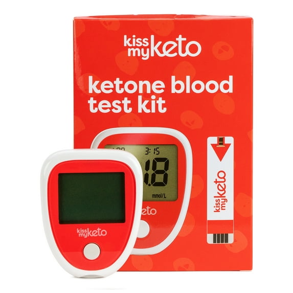 Kiss My Keto Blood Ketone Monitor — Complete Starter Kit for Ketosis ...