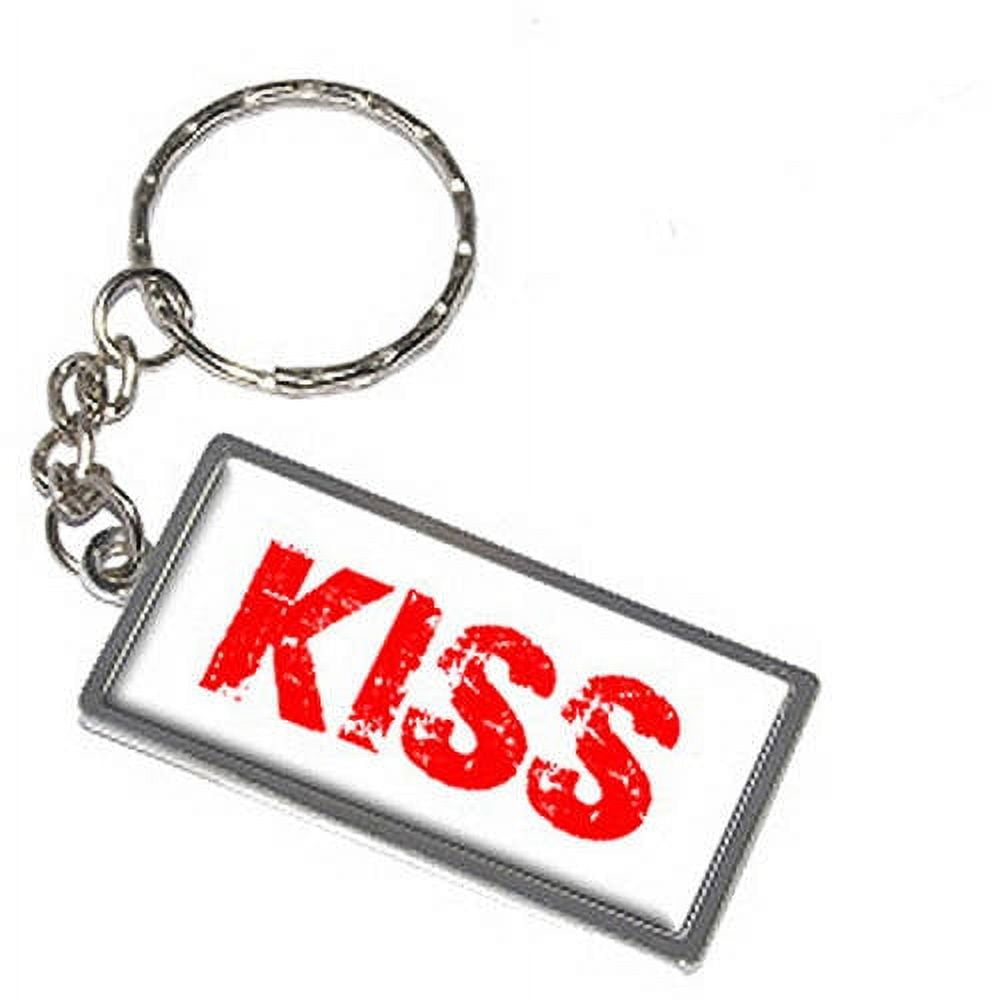 Kiss Keychain Key Chain Ring - Walmart.com