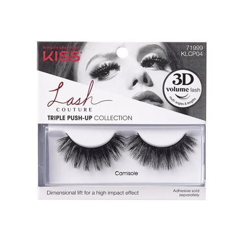Kiss Lash Couture Triple Push Up Collection, 3D Volume False Eyelashes With Triple Design ...