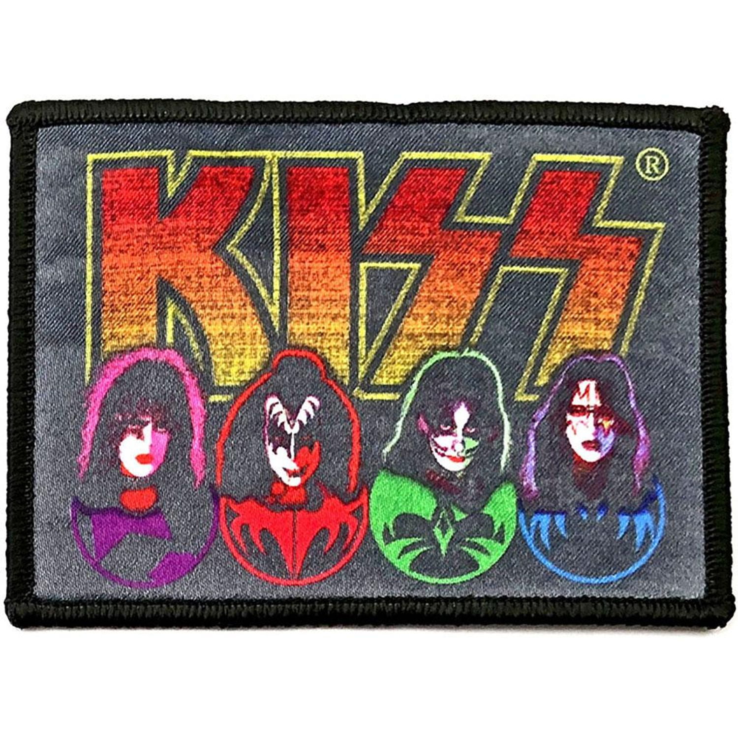Kiss Logo, Faces & Icons Iron On Patch - Walmart.com