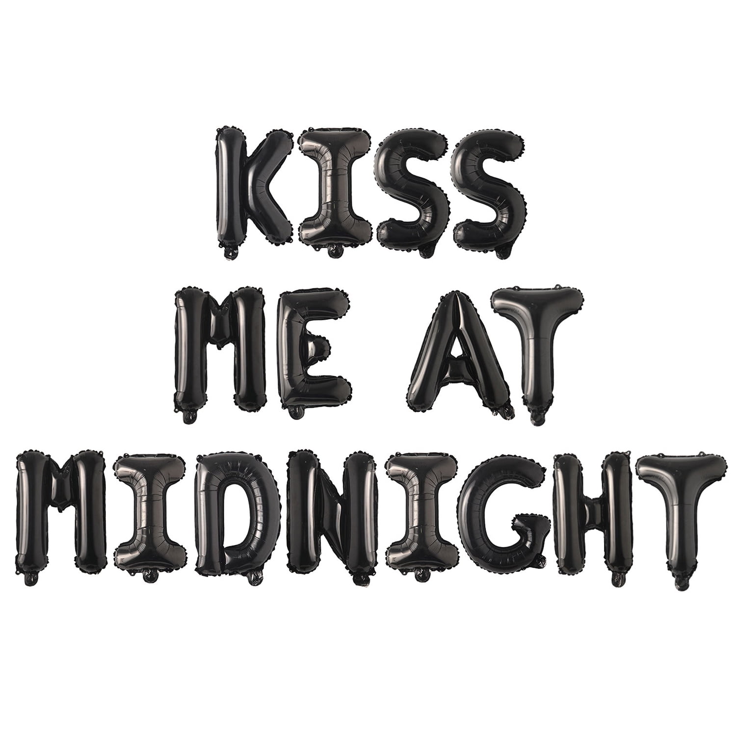 Kiss Me At Midnight Banner Happy New Year Eve Wedding Bachelorette ...