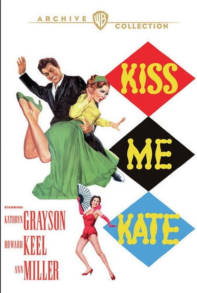Kiss Me Kate (DVD), Warner Archives, Music & Performance - Walmart.com