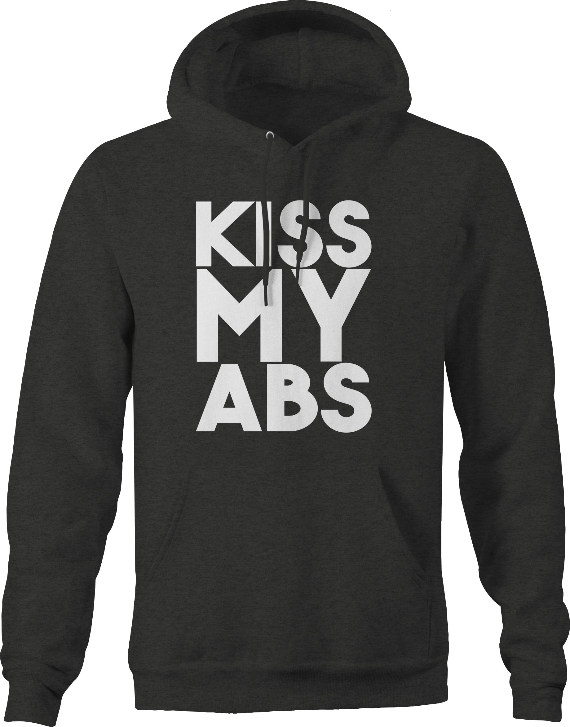 Kiss My Abs Brag Gym Workout Core Life Muscles Sweatshirt for Men Small ...