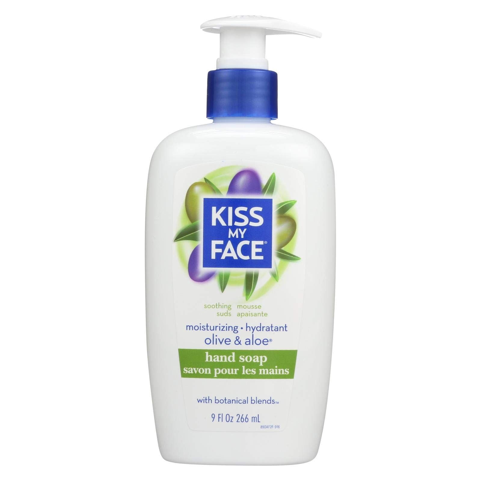 Kiss My Face Kiss My Face Moisturizing Hand Soap, Olive & Aloe 9 Oz ...