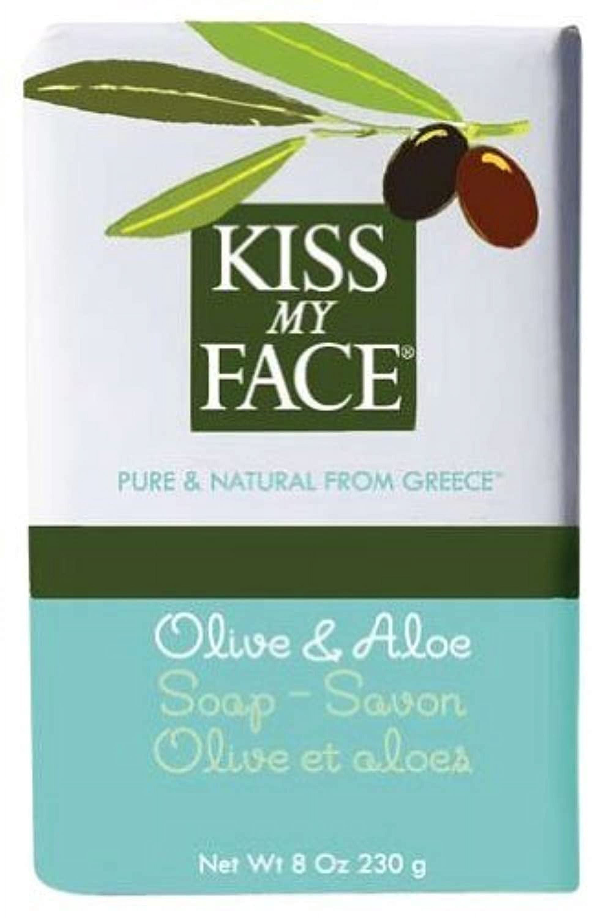 Kiss My Face Moisturizing IRF13 Bar Soap for All Skin Types - Olive ...