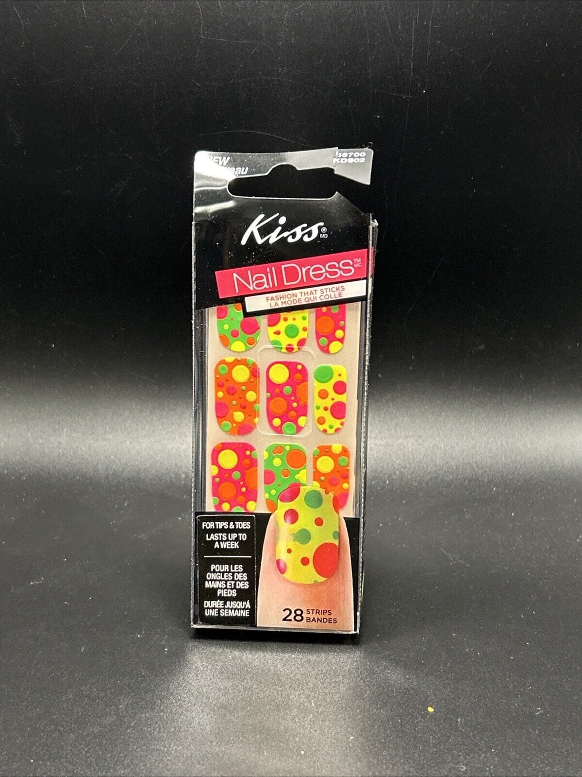 Kiss Nail Dress 28 Strips KDS02 - Walmart.com