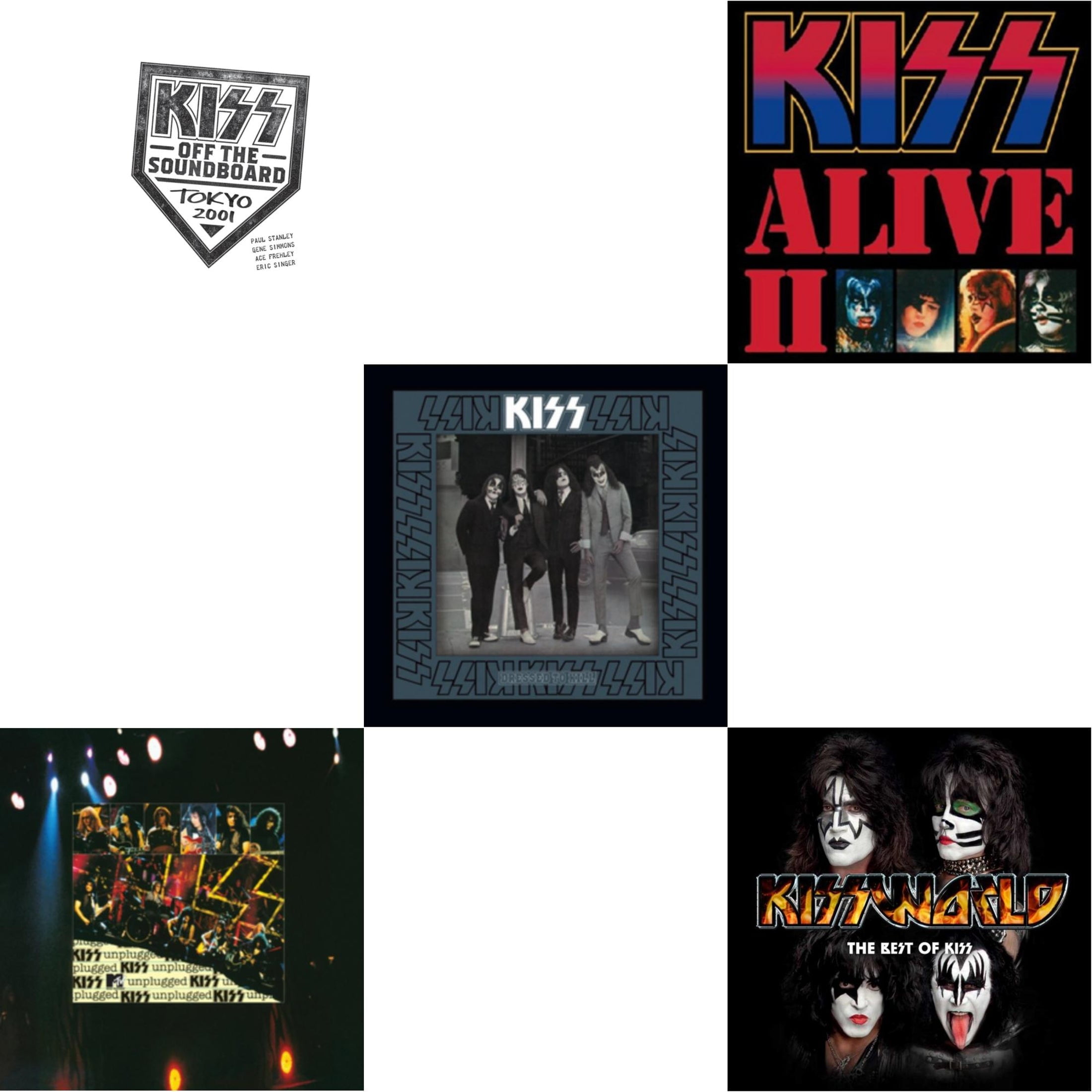 Kiss Off The Soundboard: Tokyo 2001 (3LP) & Mtv Unplugged & Dressed To ...