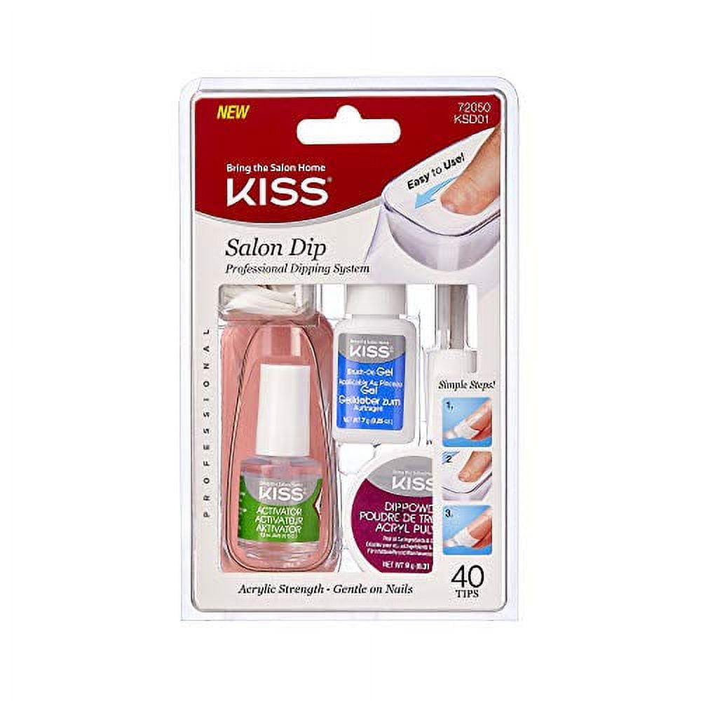 Kiss Salon Dip Professional Dipping System Acrylic Kit - Walmart.com