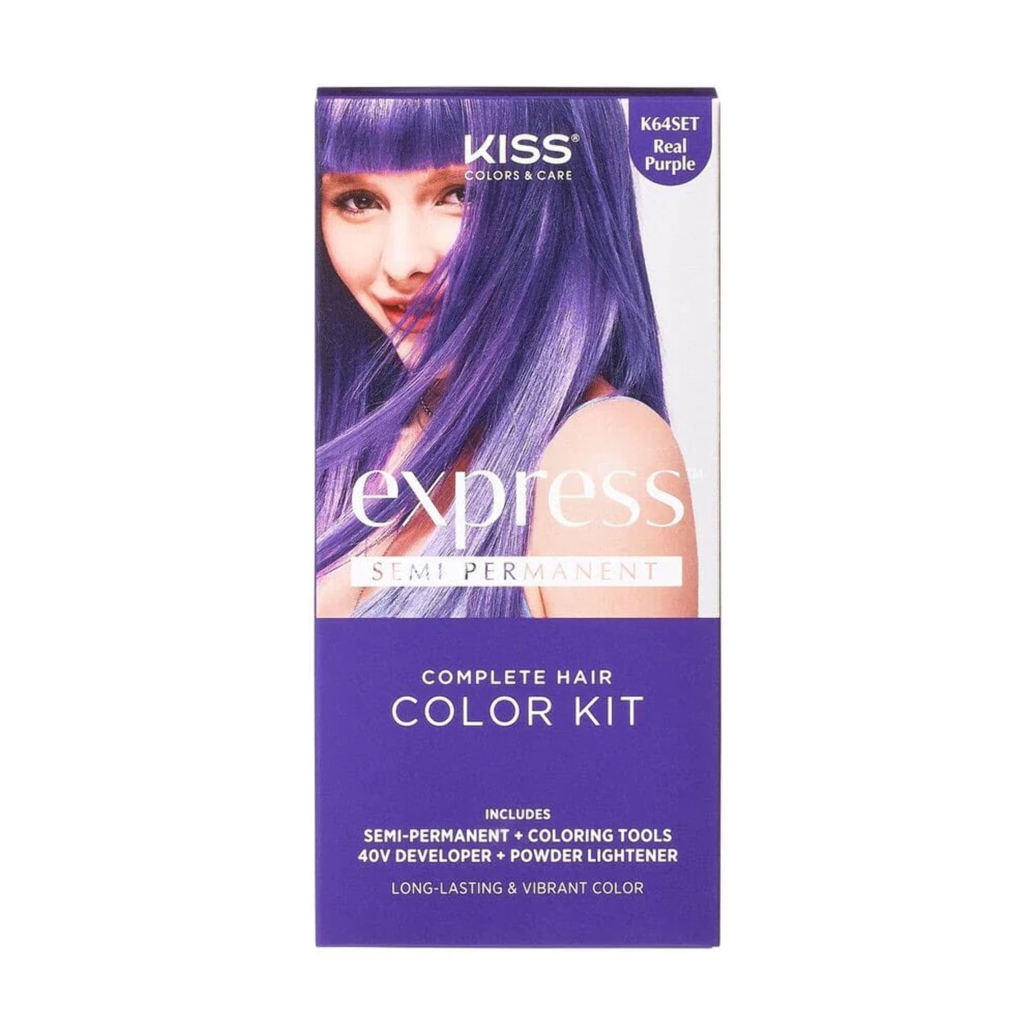 Kiss Semi Permanant Color Kit - Walmart.com