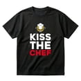 Kiss The Chef Funny Kitchen Cooking Joke T-Shirts - Walmart.com