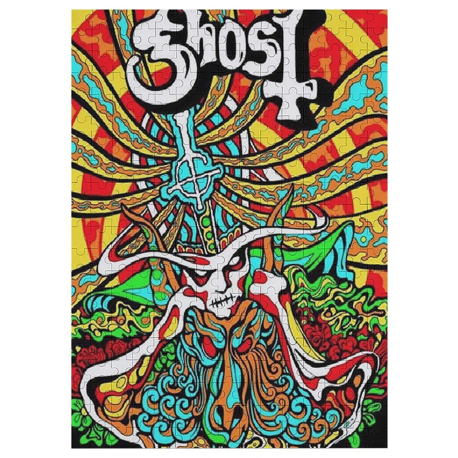Kiss The Go-goat Ghost Jigsaw Puzzles Interlocking Puzzles Home Decor ...