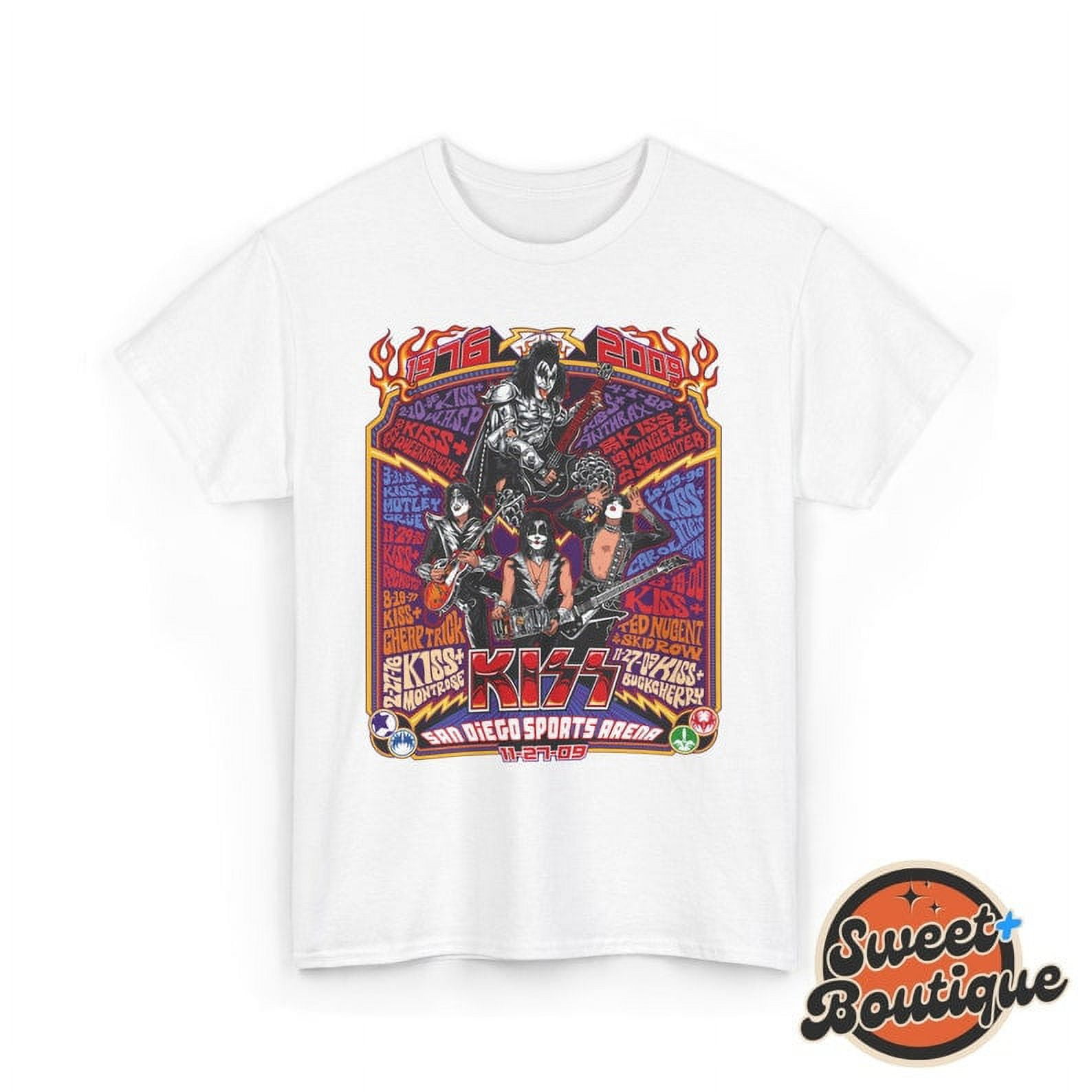 Kiss Vintage Prin Unisaex T-SHirt,Kiss Rock Band Shirt, Kiss Merch ...