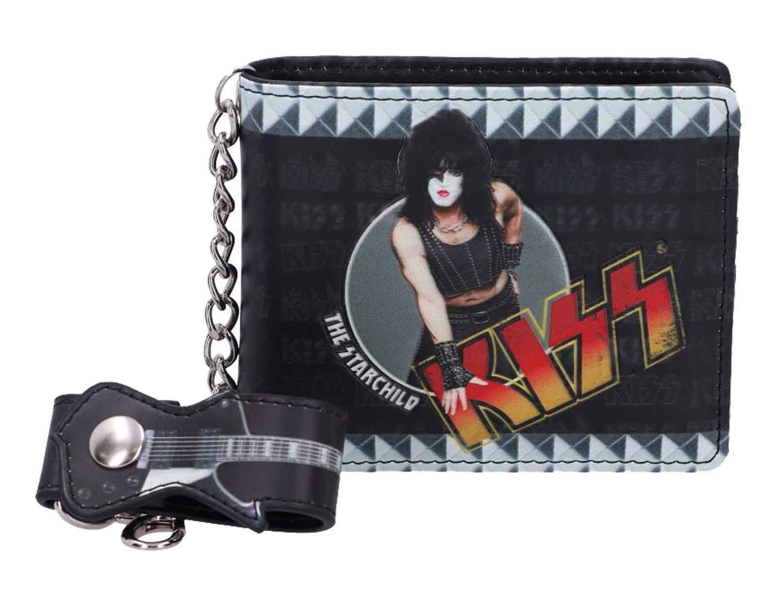 Kiss Wallet The Starchild Paul Stanley Band Logo new Official Black ...