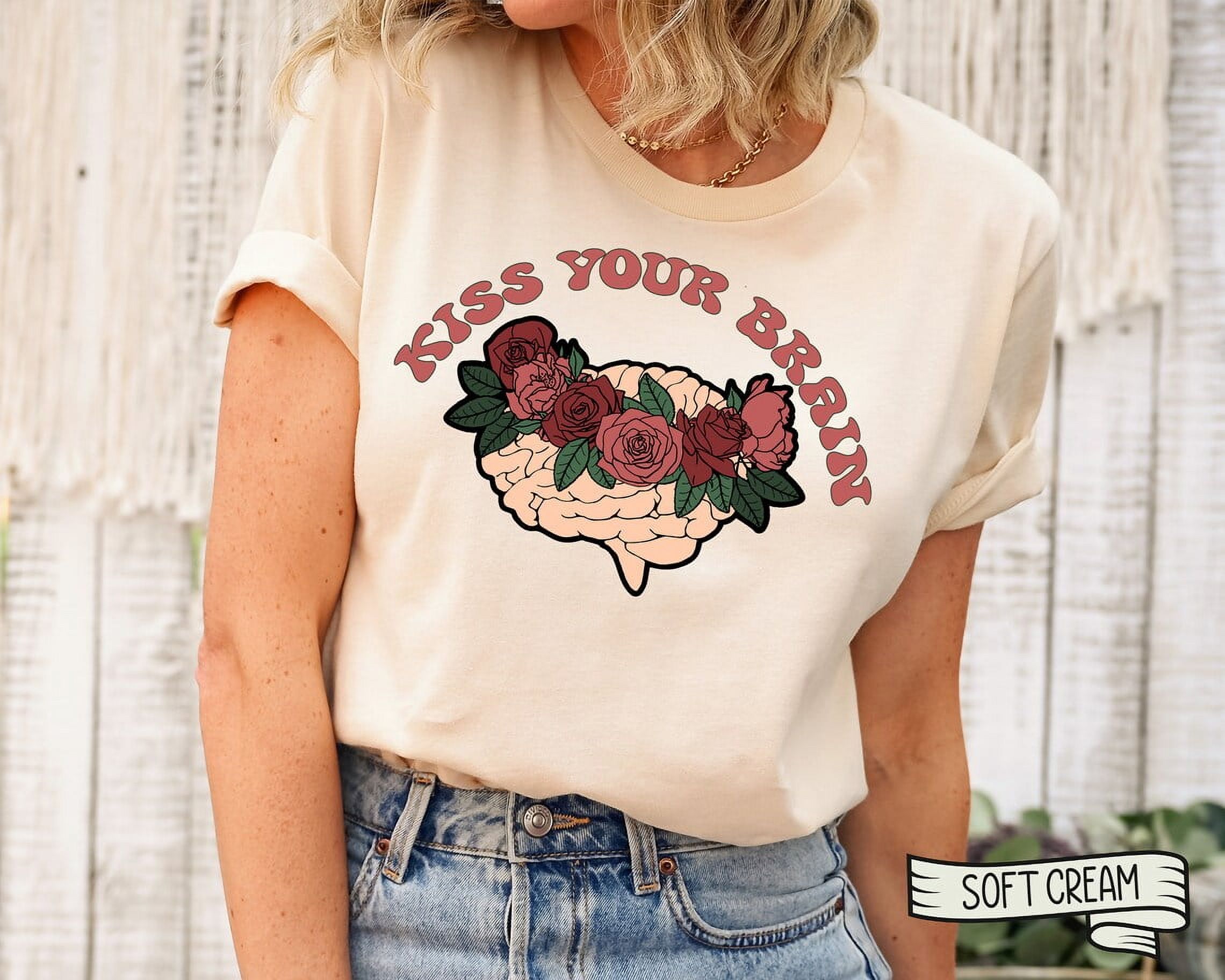 Kiss Your Brain Shirt, Teacher Shirts, Teacher Appreciation Gito School ...