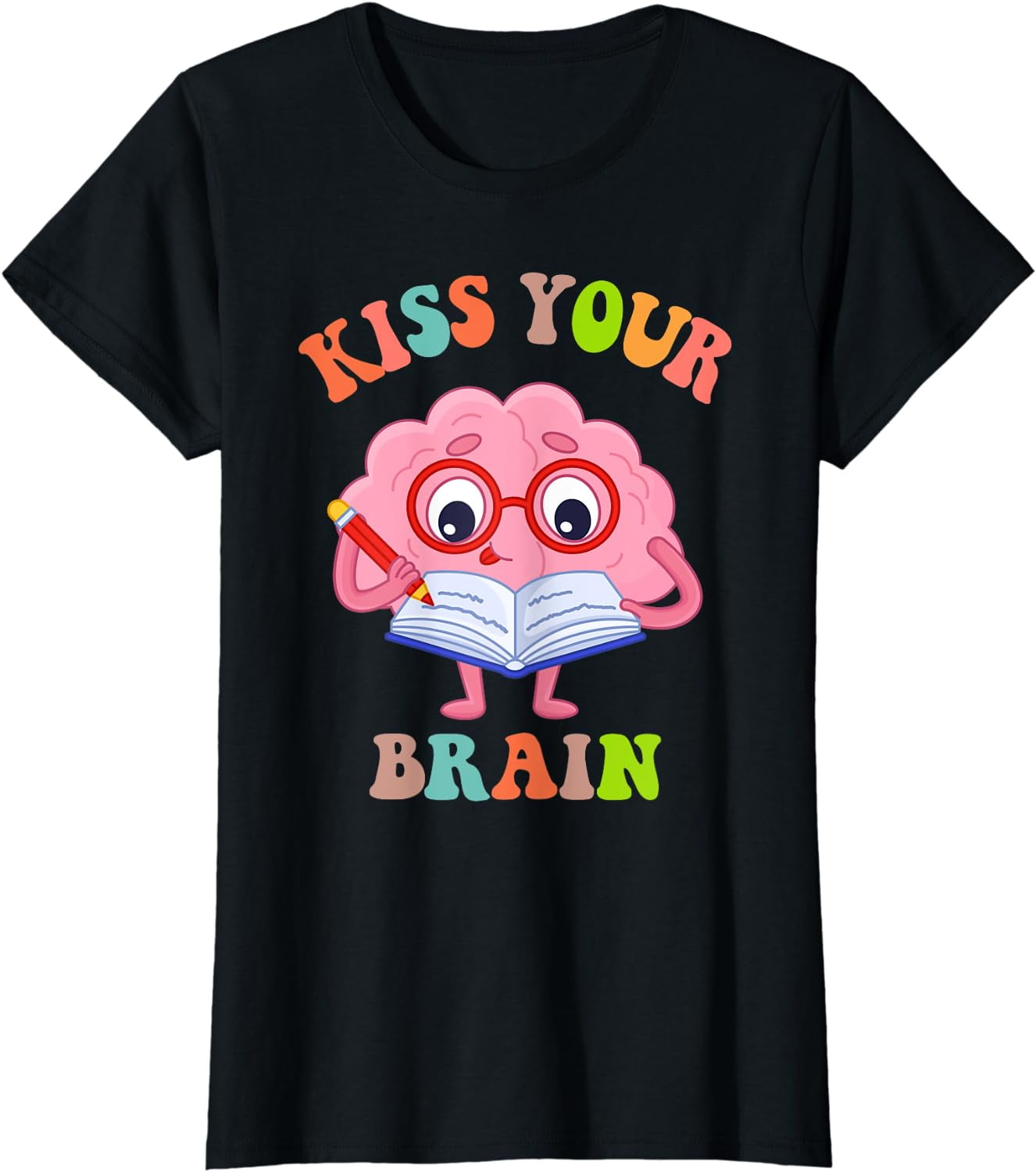 Kiss Your Brain - Teaching Squad T-Shirt - Walmart.com