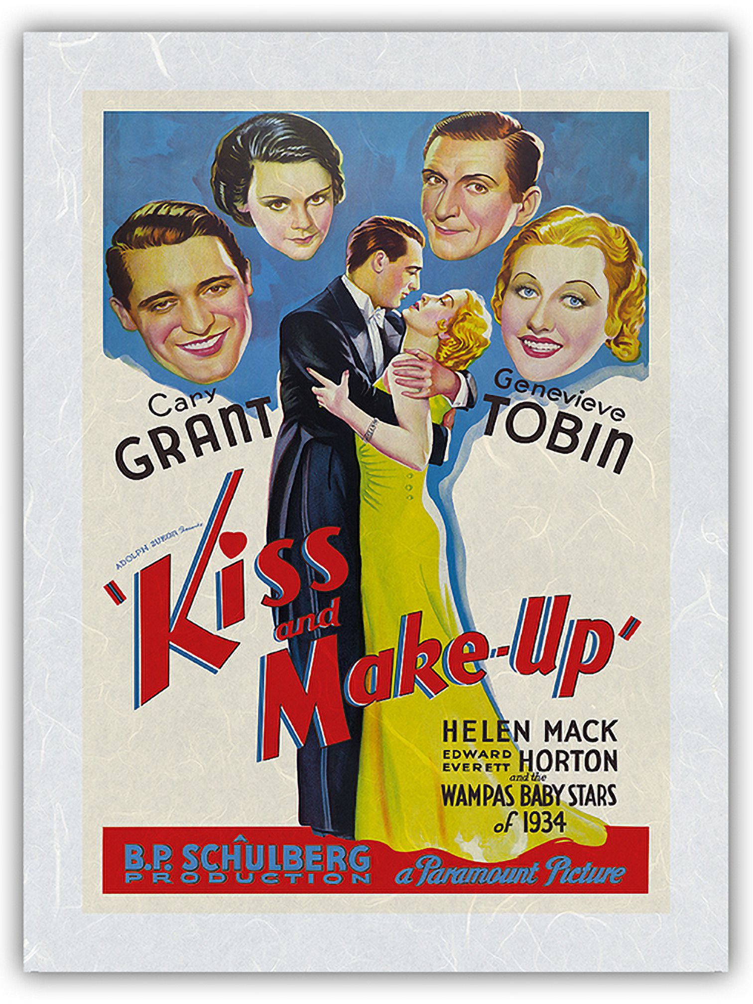 Kiss and Make-Up - Starring Cary Grant Genevieve Tobin - Vintage Film ...